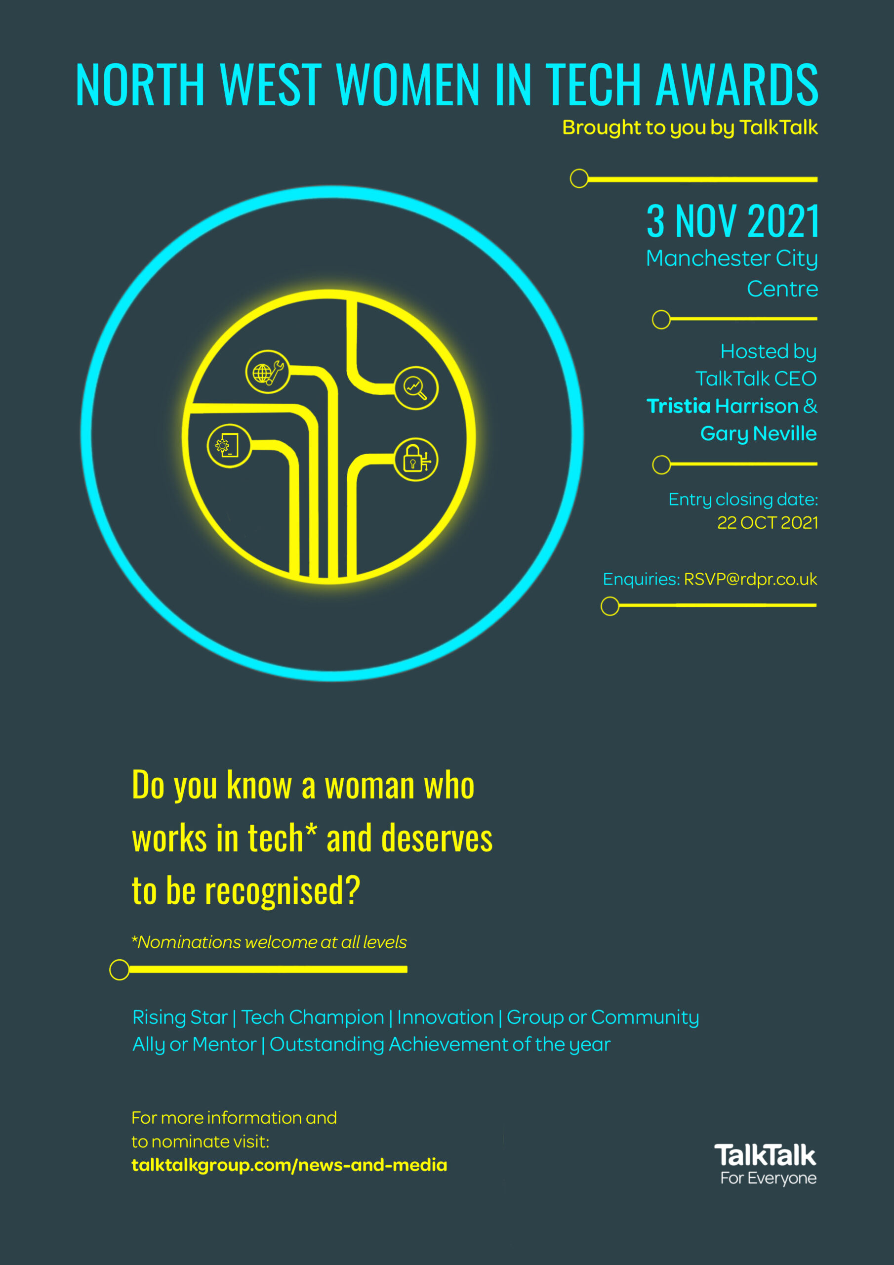 TalkTalk CEO Tristia Harrison announces first ever North West Women in ...