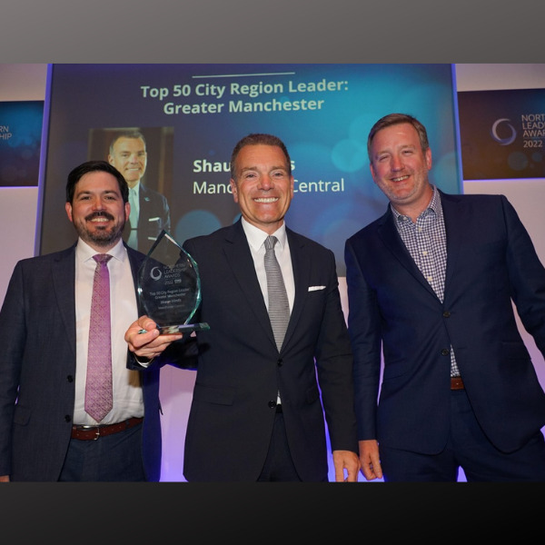 Manchester Central CEO receives Northern Leadership Award - pro-manchester