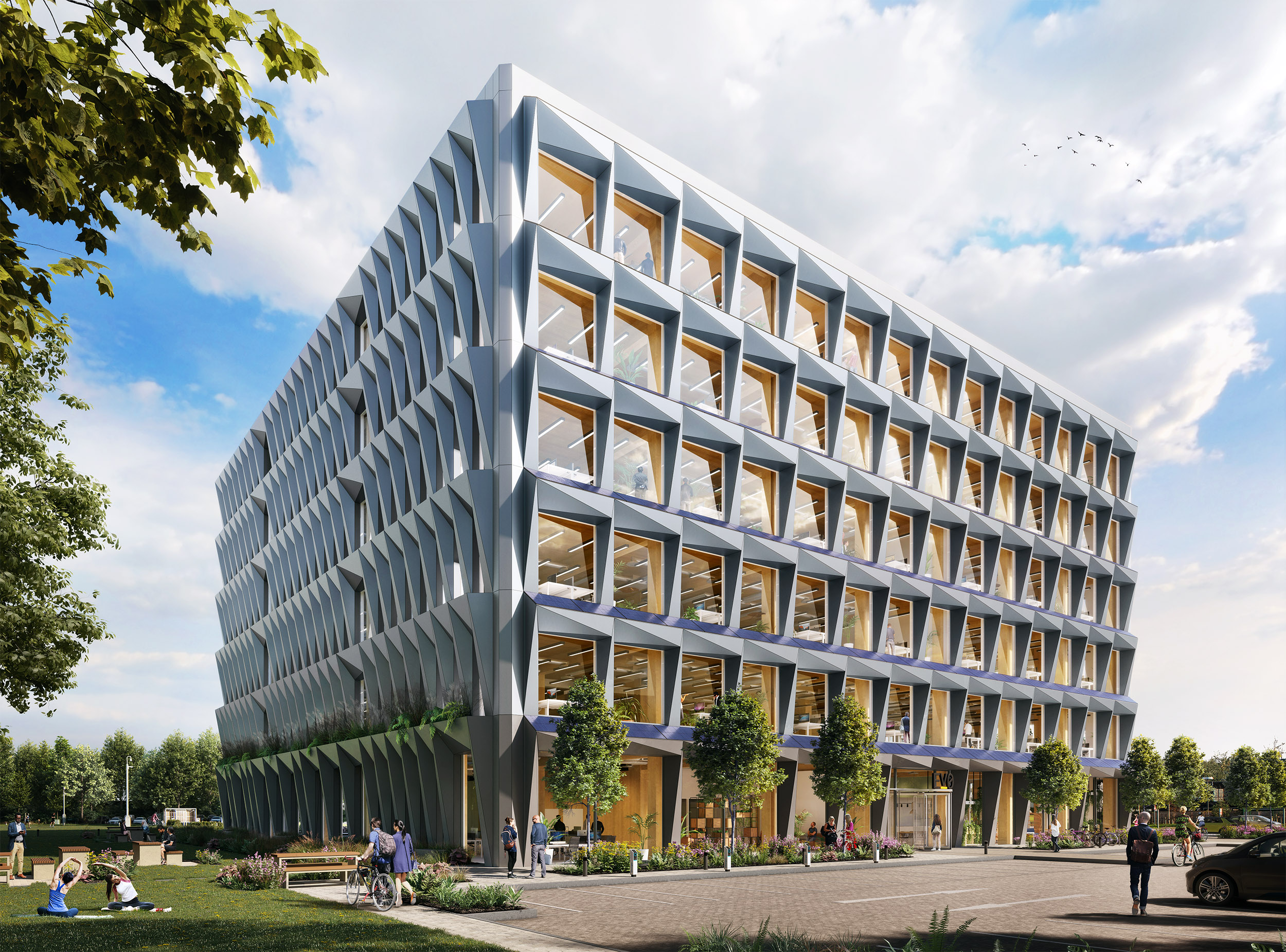Planning permission granted for the UK'S lowest carbon new build office ...