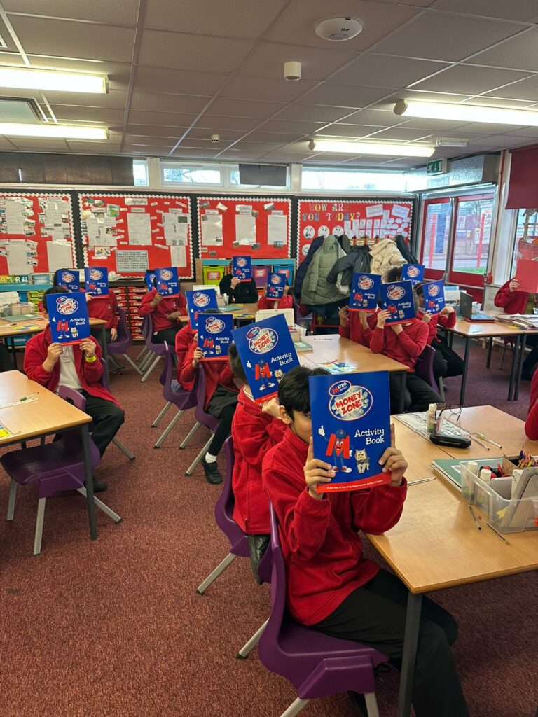 Manchester Metro Bank Money Zone lessons with pupils from Abbott ...