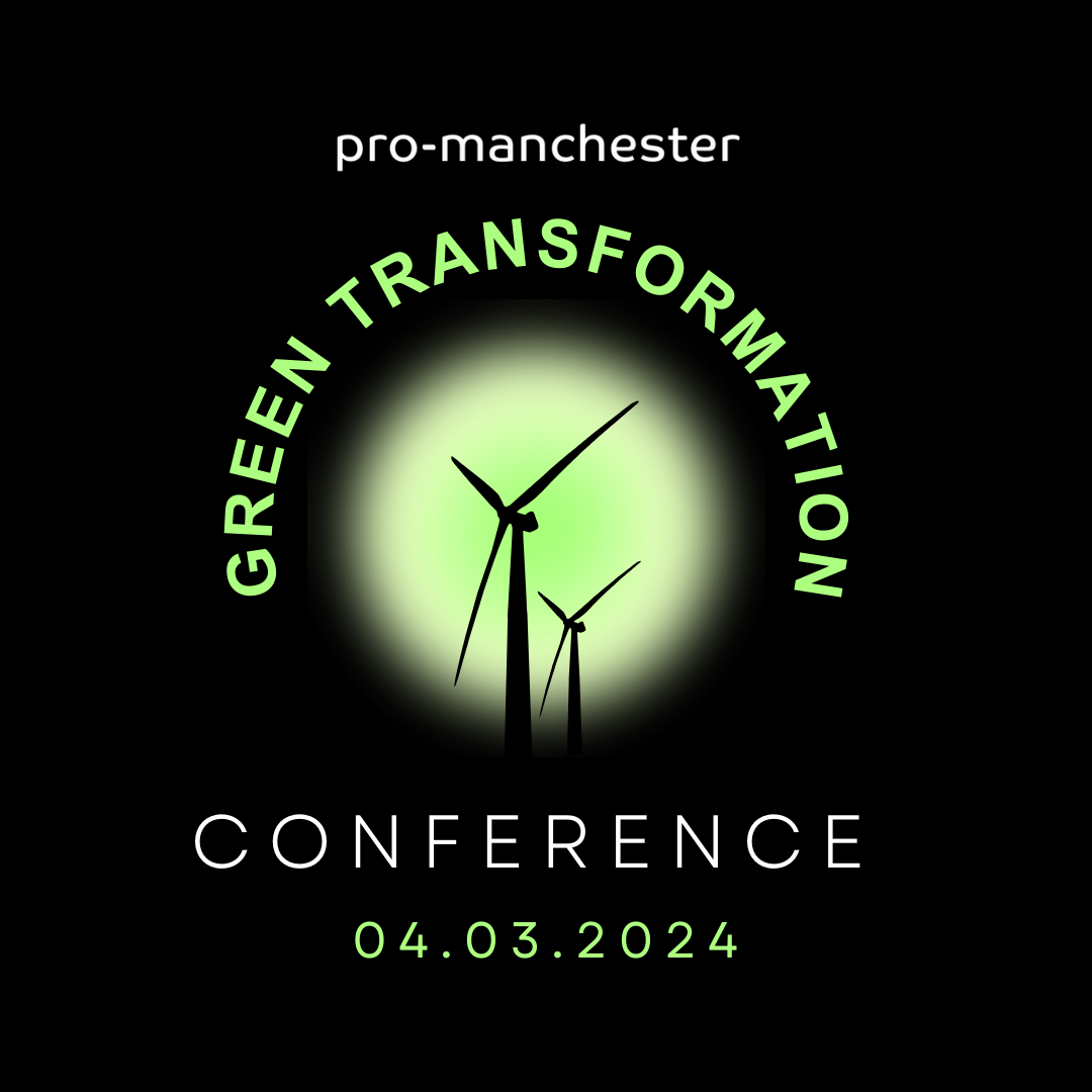 Green Transformation Conference Logo - pro-manchester