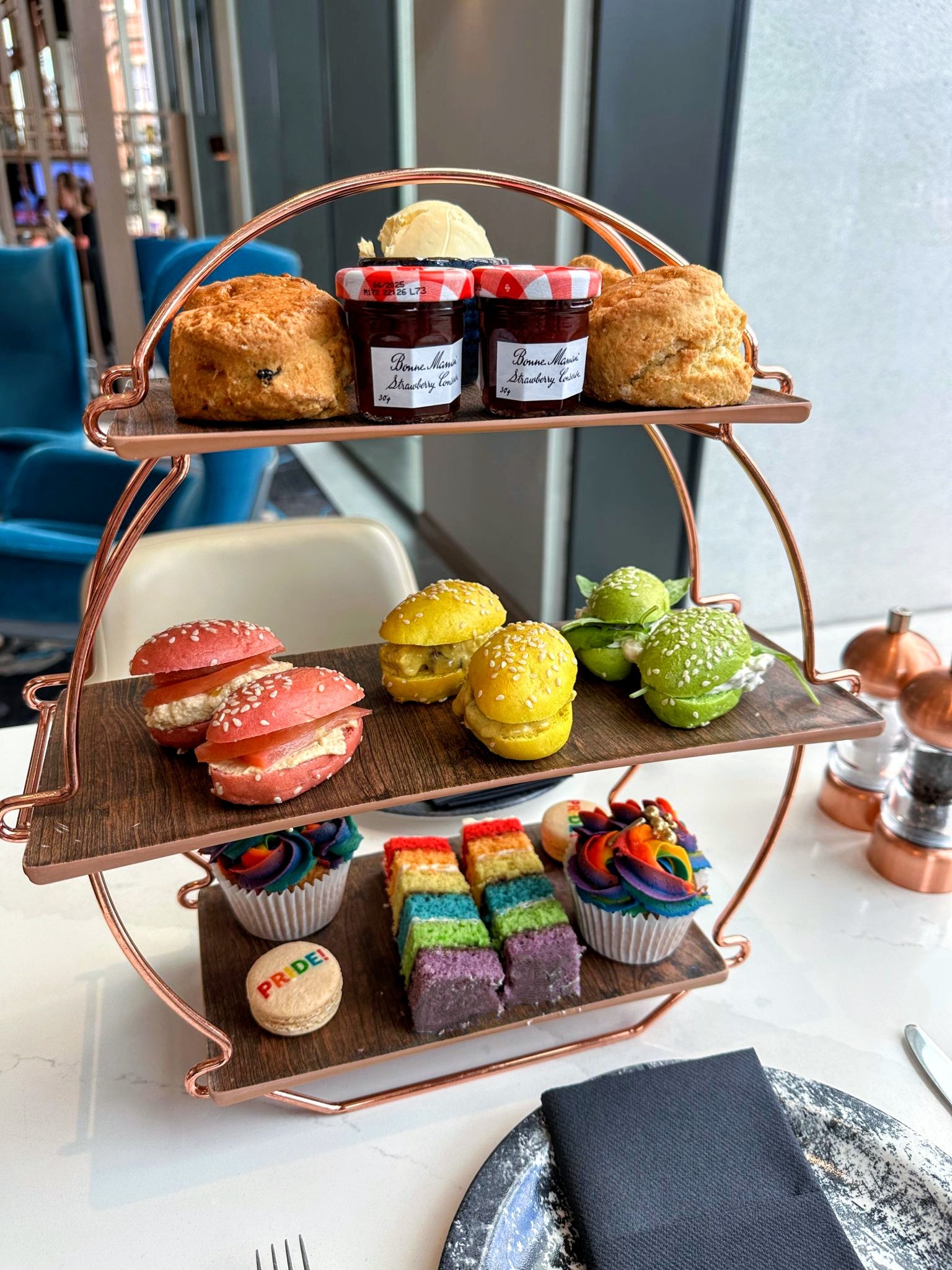 No:55 Restaurant and Bar- Pride Afternoon Tea - pro-manchester