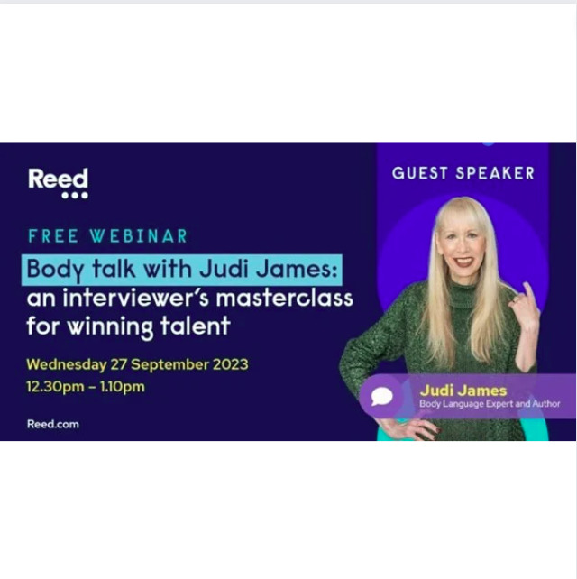 Join Judi James, body language expert, for our free interviewer's ...