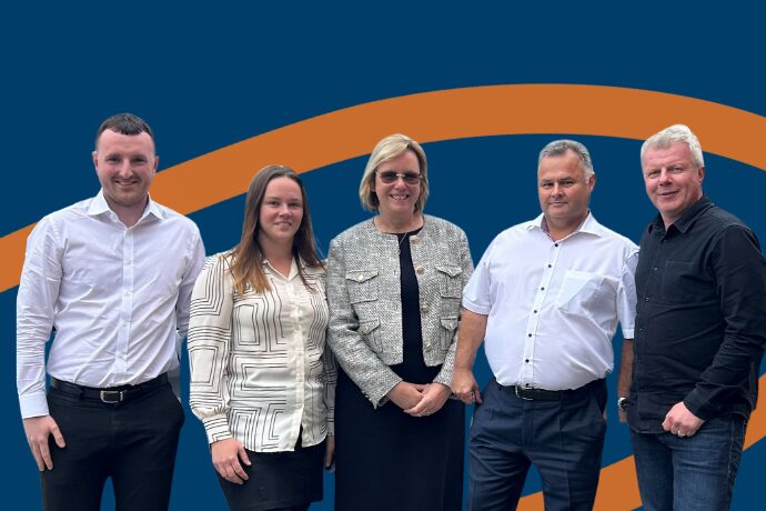 CF x Urmson deal graphic - L-R Lewis Pearson, Christina Urmson, Louise ...