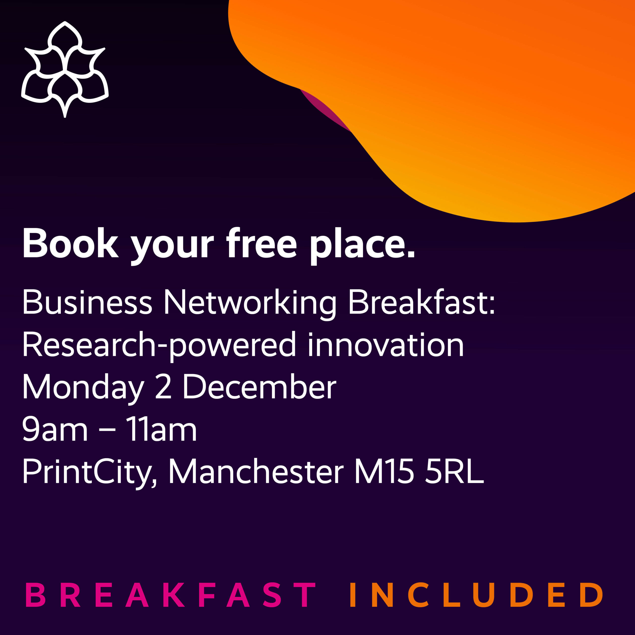 Manchester Met Business Breakfast: research-powered innovation event ...