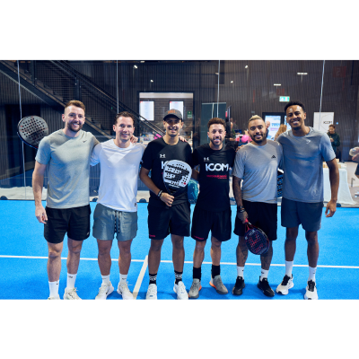 12 hours Padelathon with sporting stars, Pure Padel owners and JMW ...