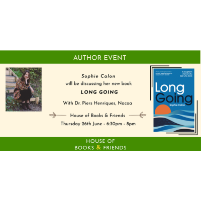 Join author Sophie Calon in conversation with dr piers Henriques, Nacoa for the Manchester ...